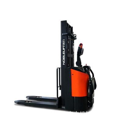 力载重1.5吨电动叉车 站驾全电动堆垛车 堆高车诺装车PSE1卸5KHL-