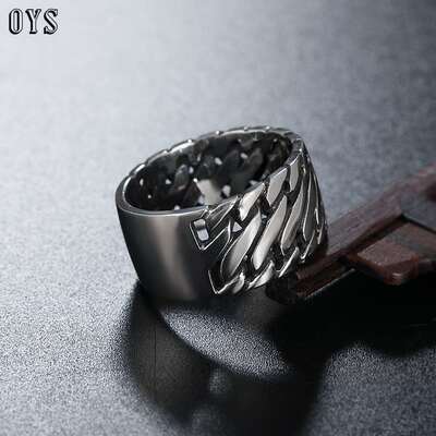 极速R0066-NK20 New Ring Fashion Punk Style FaPshion Mens Ti