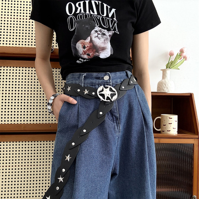 欧美设计感小众朋克风皮带！