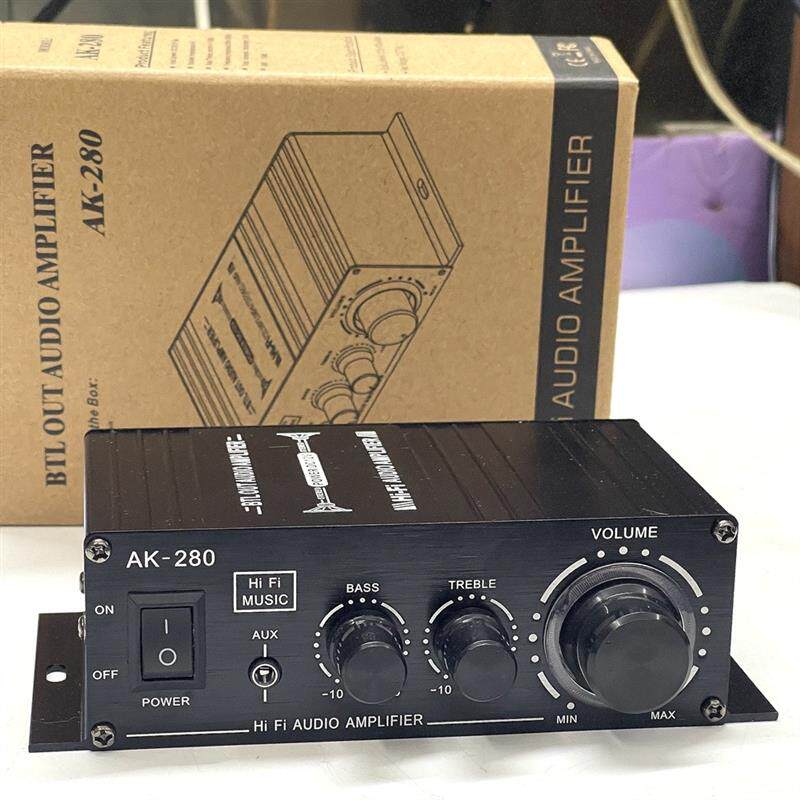 AK280大功率2.0声道立体声功放机电脑音响组合迷你小型音频放大器