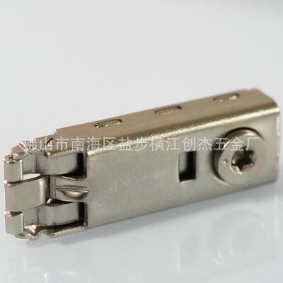 厂家直具铝拆型材MDC连接快装防供潮盐雾三卡锁 锁扣水族家展览其