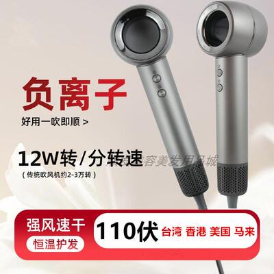 FKS高速吹风机高风速大功率负离子电吹风机发廊护发电吹风筒