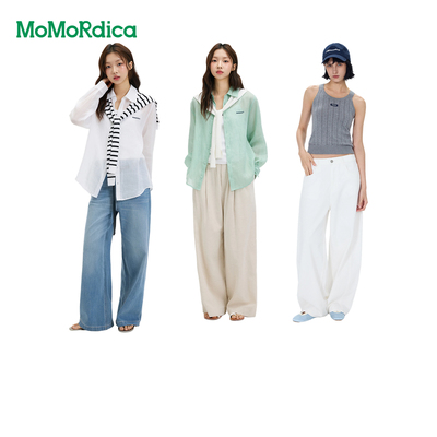 【晁然推荐】Momordica长袖衬衣 / 围巾披肩 / 牛仔裤 / 背心