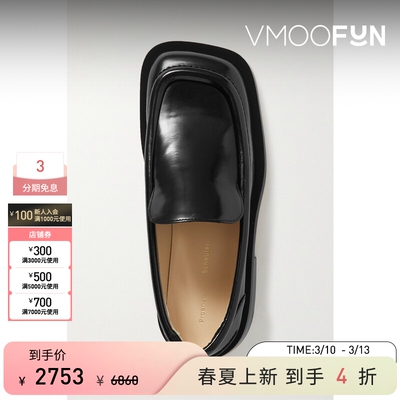 Proenza Schouler/PS 春夏女皮革乐福鞋穆勒鞋单鞋