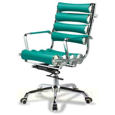 揉盟乐转钢架滚轴按摩OJI班办公椅主管椅大椅绿色