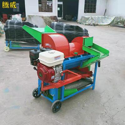 花WFX生玉米脱粒机全大自动多动能稻谷麦脱粒机稻小型水子豆脱粒
