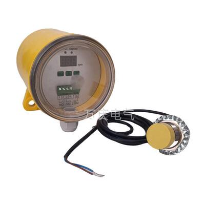 非接触式欠速开关GHK-KN-W GRB-15670智能打滑检测器数显测速装置