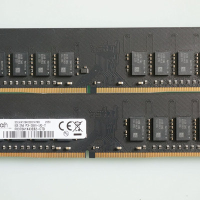 台式机内存条 8GB 2R*8 DDR4 2666MHz