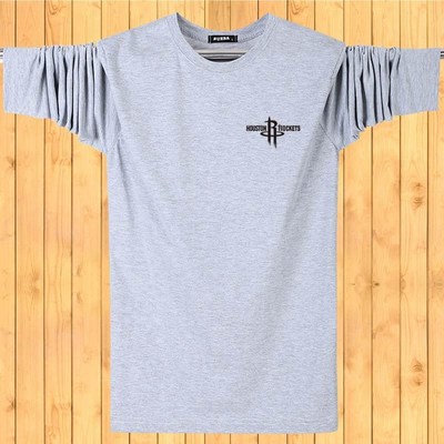 煤矿井下劳保工作服内衣s长袖t恤男秋衣大码弹力时尚潮流秋装春秋