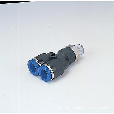 PISCO耐腐蚀不锈钢管三脚弯头PVX12-02SUS PVX12-03SUS 12-04SUS
