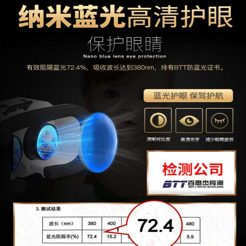 游戏VR眼镜电影手机用4d便携3d盒子虚拟现实游乐设备玩游自源近视