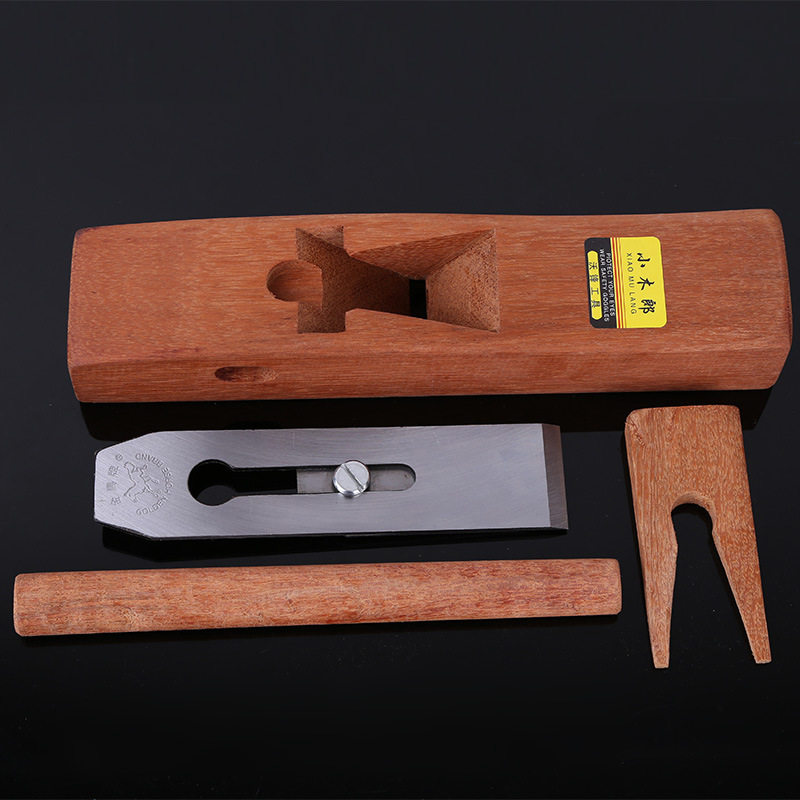 红木木工刨子180mm -400mm 精品镶铜口木工刨手工刨 带刨刀木刨