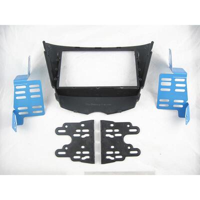 现代飞思Veloster2011+汽车载通用DVD导航CD音响改装面框面板支架