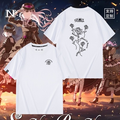 休闲宽松纯棉情侣短袖