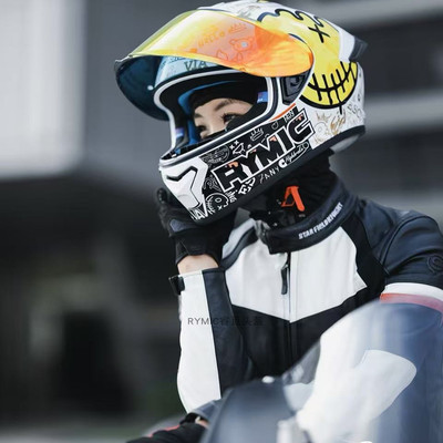 RYMIC电动摩托车全盔机车头盔