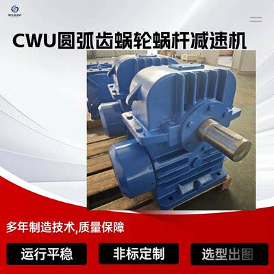 厂家CWU圆弧齿WHX280360蜗轮蜗杆减速机配件非标蜗轮箱