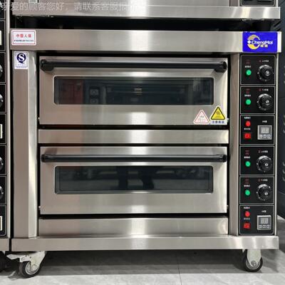 商n用单盘电烤箱 一层一甲板炉 Commercia盘l sivgDRHle-dish oen