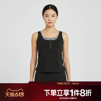 滔搏adidas阿迪达斯女子运动休闲背心LC8650