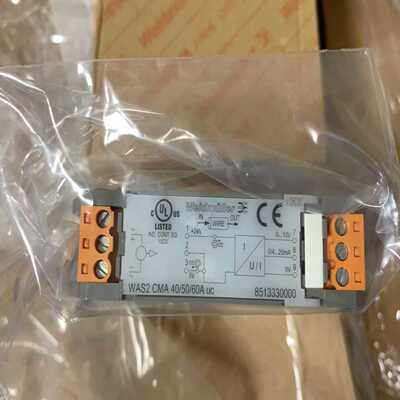 魏德米勒WAS2信号隔离器 8513330000 CMA 4(亚飞商行）