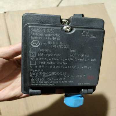 萨姆森SAMSON阀门定位器3760库存余货实物拍摄，目测使（耶耶电