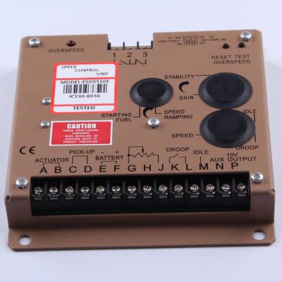 ESD5550发电机组调速板速度控制器电子调速器