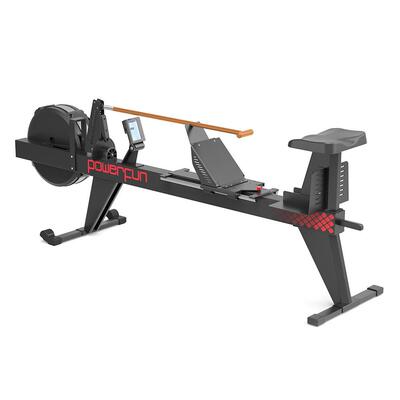 Powerfun650陆上赛艇专业风阻龙舟测功仪划船机划桨可调家用双桨