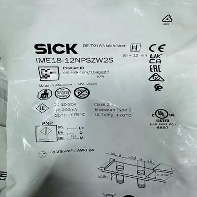 SICK IME18-12NPSZW2S 西克 电感式接近传~询价