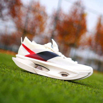 李宁正品飞电5 ULTRA男女同款䨻丝减震回弹竞速比赛跑鞋ARMV005