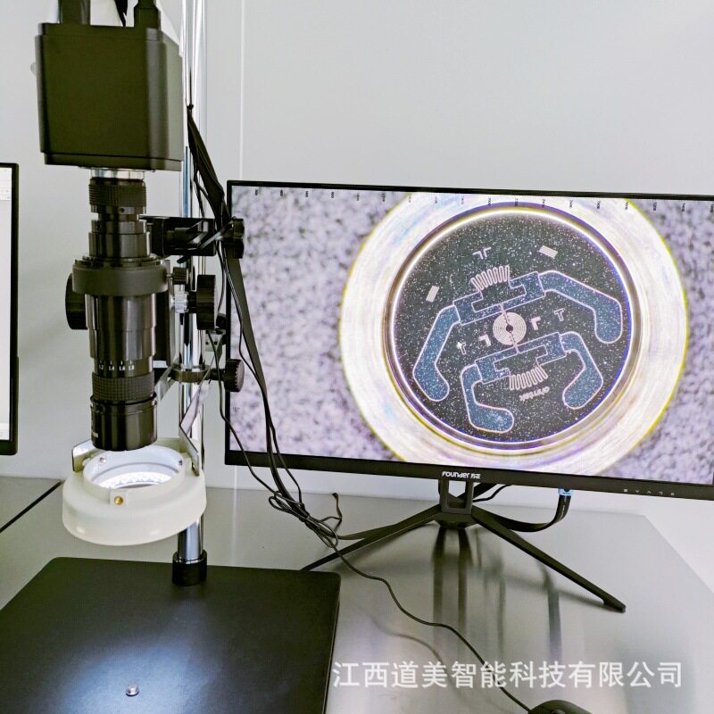 4K HDMI ccd高清实时显微镜相机 双USB拍照SD闪存卡图像数码分析