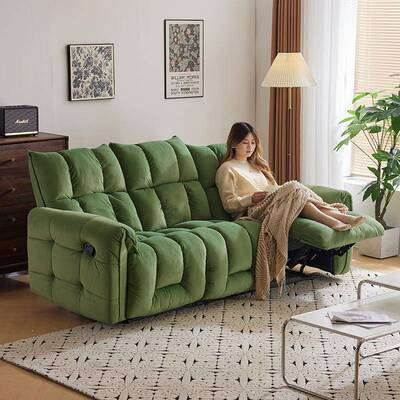 双人家电动沙发可调直排多功能GVO沙发节客厅小户型用沙三人位皮