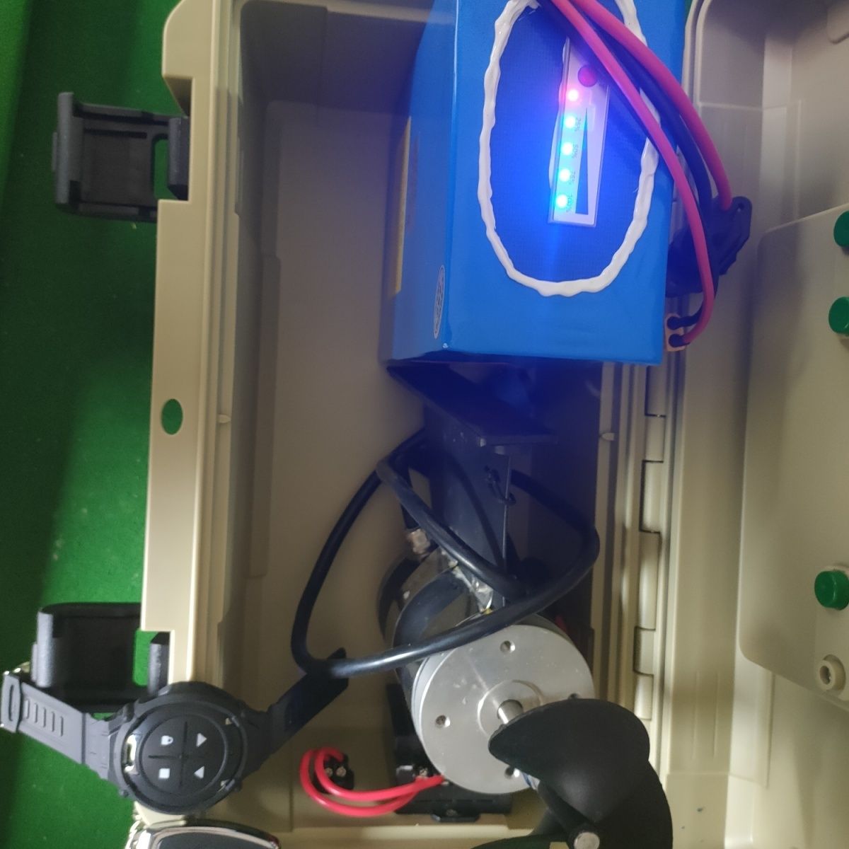 大功率浆板推进器皮划艇电机水下电推电动钓鱼背包船专用全套桨板
