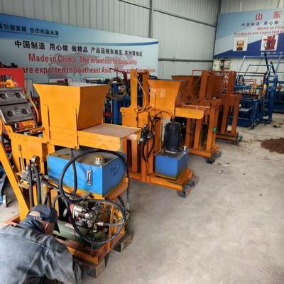 brick machine机械设备 出口标准外贸TF5-10全自动联锁黏土制砖机