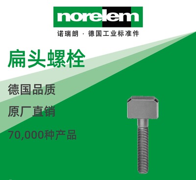 norelem德国原厂直供诺瑞朗NLM07570扁头螺栓