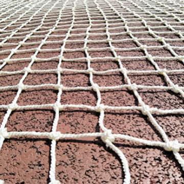 手安工全网2238手X6m5mm涤纶6坠cm加密方孔建筑防网脚架安全围网