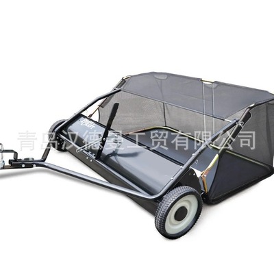 42 Inch Tow Behind Lawn Sweeper Dumping Rope Design