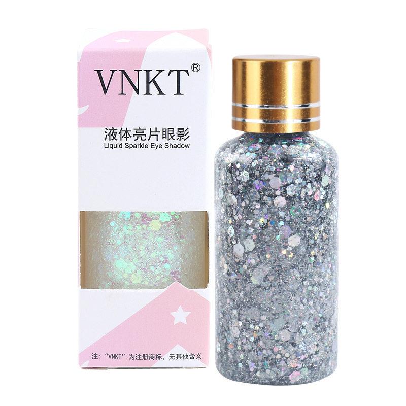液体亮片眼影头发闪粉啫喱表演化妆贴脸装饰儿童元旦舞台妆亮片官