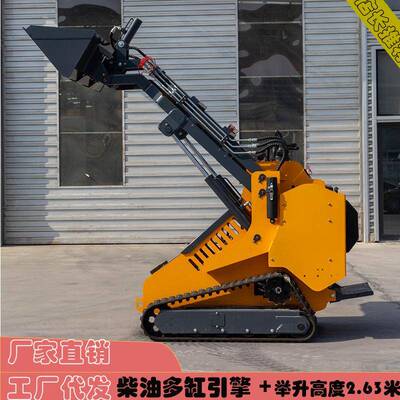 出口德国履带式滑移装机油EP载A双缸动力排放狭31小柴空间装粮作