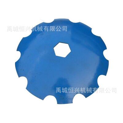 恒兴机械供应圆盘耙圆盘犁配件犁片耙片轴承轴座农用配件锰钢硼钢