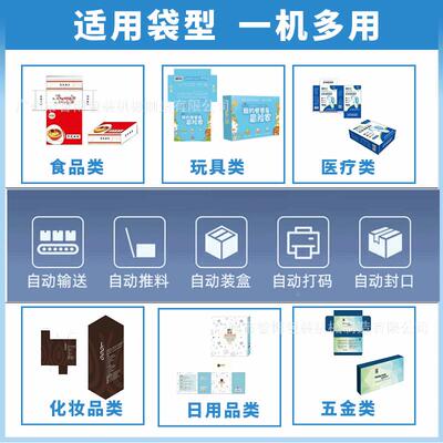 定制高速日化用品折牙盒装盒 芥末装机盒机装ZB-定制 全自动膏装