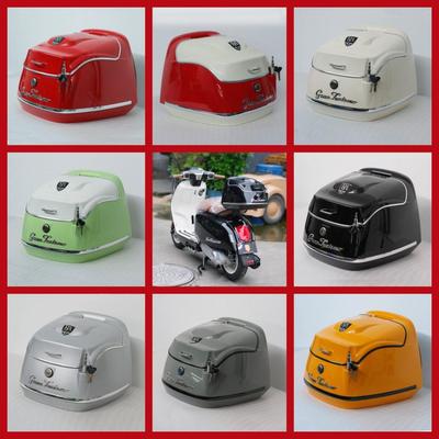 适用于2024款RA GT150尾箱摩托车后备箱复古载物箱行李箱改装配件