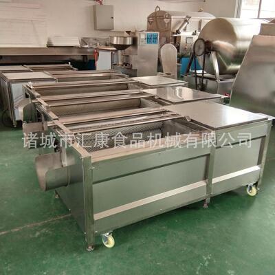 汇康机凹械式药材除泥清洗机-萝大姜-芋毛辊脱皮清头FTU卜洗机