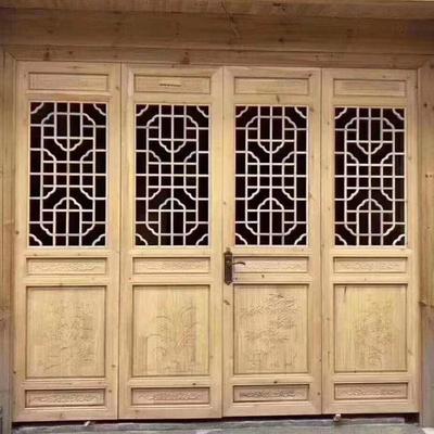 东阳木雕中式实木花格门窗彷古门窗定制定做木门木窗屏风隔断