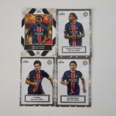 2024-25 Topps DECO 巴黎圣日尔曼 巴尔科拉维蒂尼亚等球星卡周边
