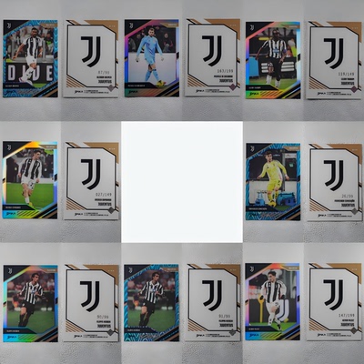 DAKA&尤文图斯官方联名 Audience 因扎吉 伊尔迪兹 图拉姆 球星卡