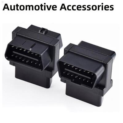 OBDII 16Pin一分二延长线插头 OBD2转接头一拖二 OBD 16芯16针