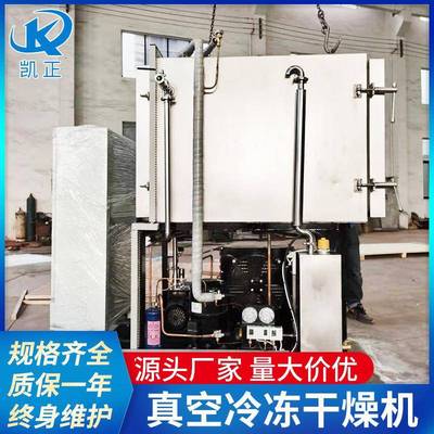 香蕉片冻干机 商用芋头条冻干设备 大产量蔬菜干真空冷冻干燥机