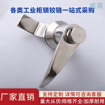 MS303D-1-2配电箱门不锈钢把手锁配电箱电器表控制柜通用手柄锁
