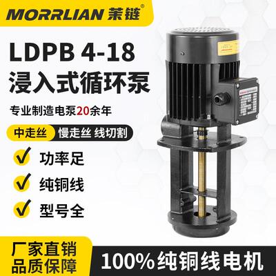 中走丝水泵线 线切割LDPB2-15精雕浸入式循环帮浦机床冷却泵三相
