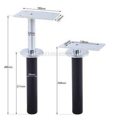 多茶功能按压桌面垂升降器动沙发扶手几边UYZ几桌面旋转气直升降