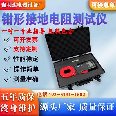 钳形接地电阻测试仪ETCR2000A/B数字钳型接地电阻仪防雷测试仪表